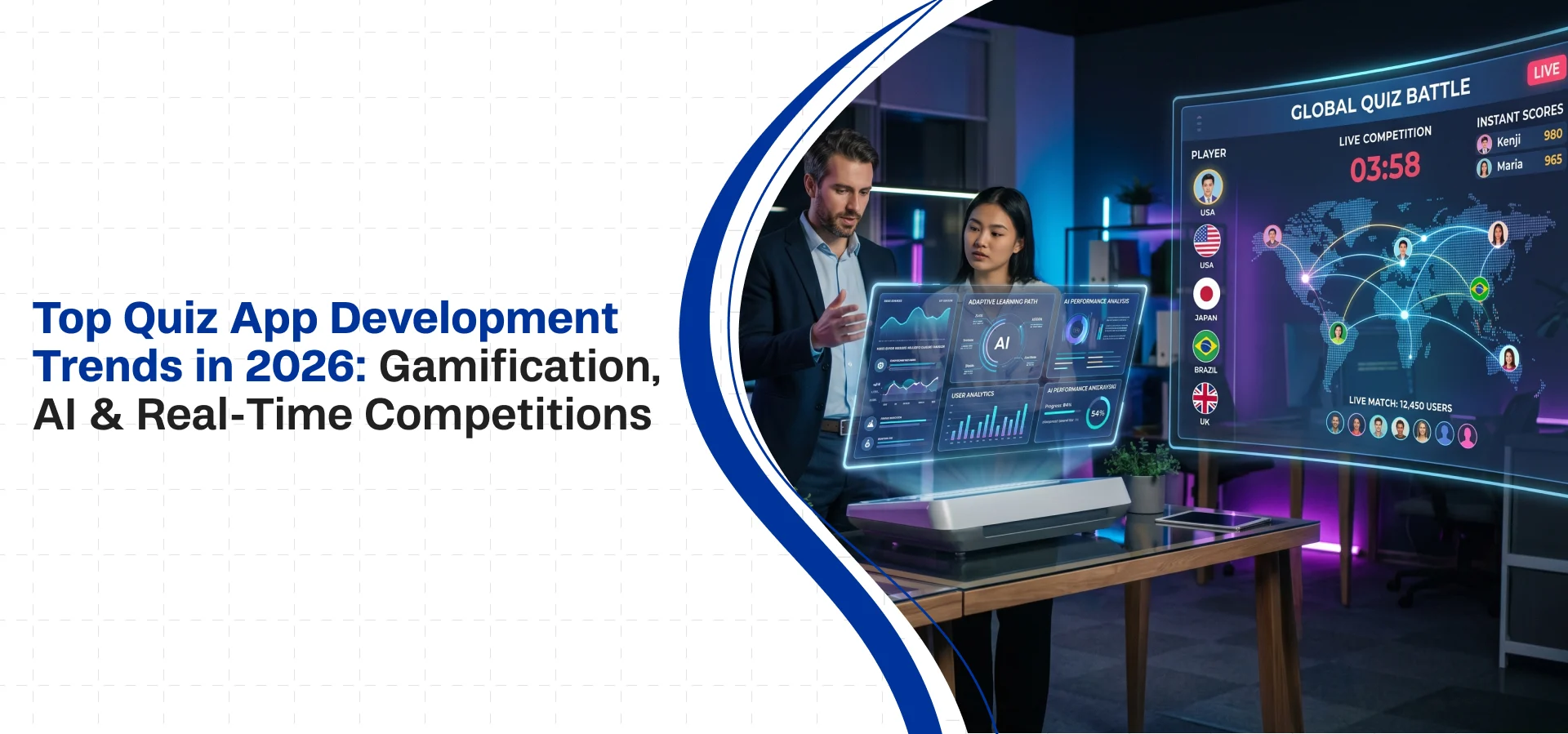 AI-Powered Quiz Apps with Gamification & Real-Time Features 2026